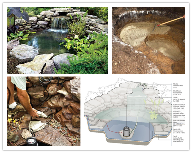 How to build natural looking DIY pond in backyard | DIY Tag
