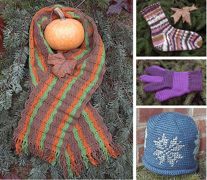 4 Free Crochet Patterns For Winter Time | DIY Tag