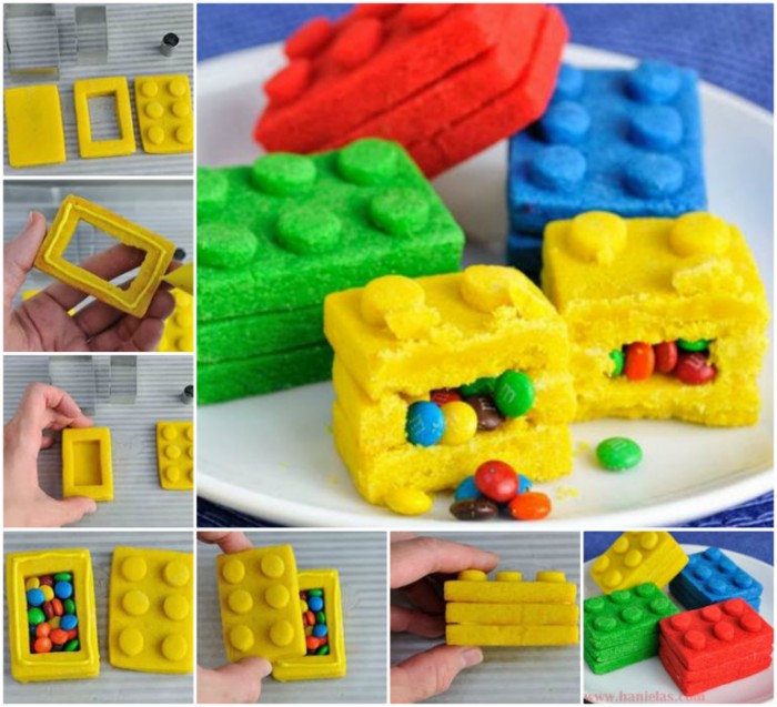 DIY Lego Bricks Pinata Cookies | DIY Tag