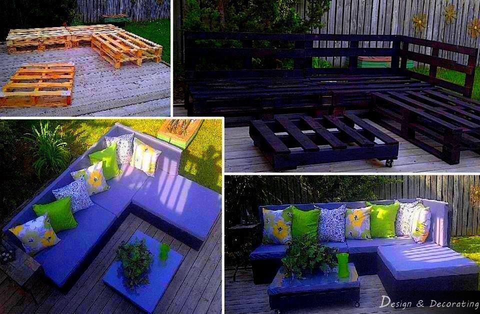 How To Make DIY Outdoor Pallet Lounge | DIY Tag