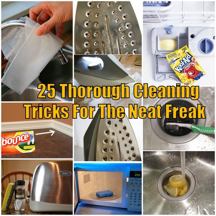 25 Thorough Cleaning Tips For The Neat Freak | DIY Tag