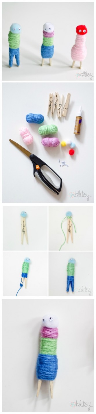 Adorable DIY Clothespin People Craft Tutorial | DIY Tag
