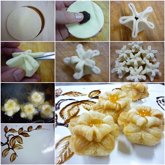 DIY Flowers Puff Pastry Recipe & Tutorial | DIY Tag