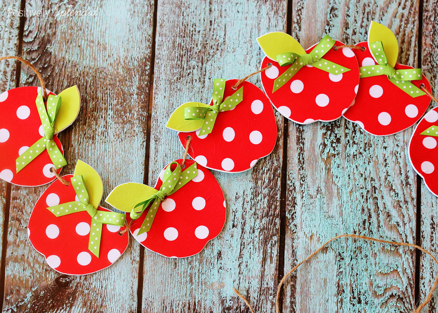 DIY Fabric Apple Garland Craft Tutorial | DIY Tag
