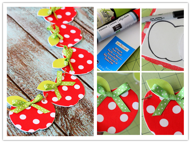 DIY Fabric Apple Garland Craft Tutorial | DIY Tag