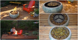 Camp Fire Made With A Flower Pot | DIY Tag